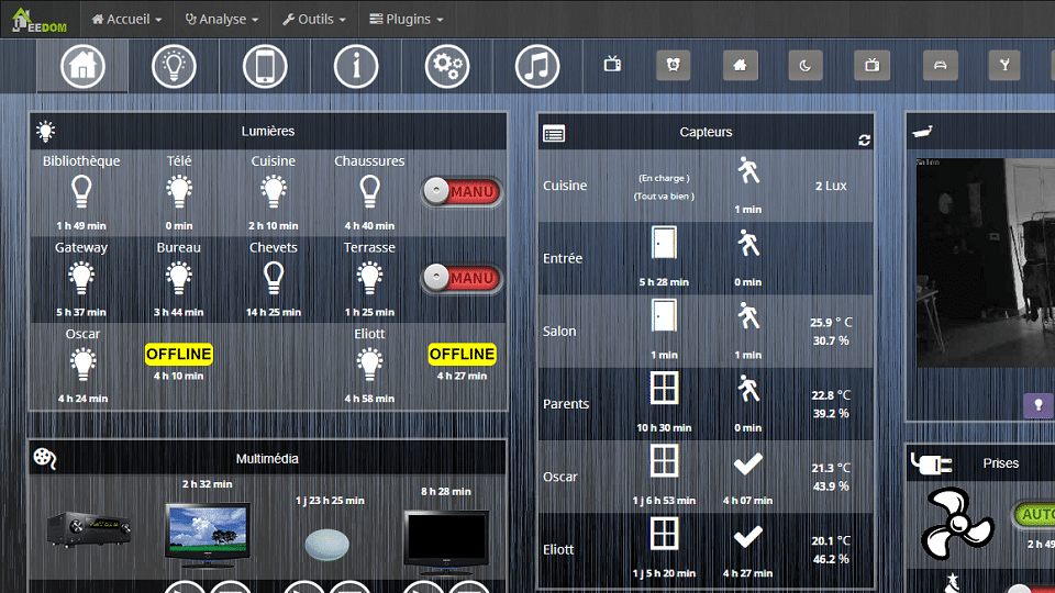 [Personnalisation Jeedom ] Packs Widget pour Jeedom